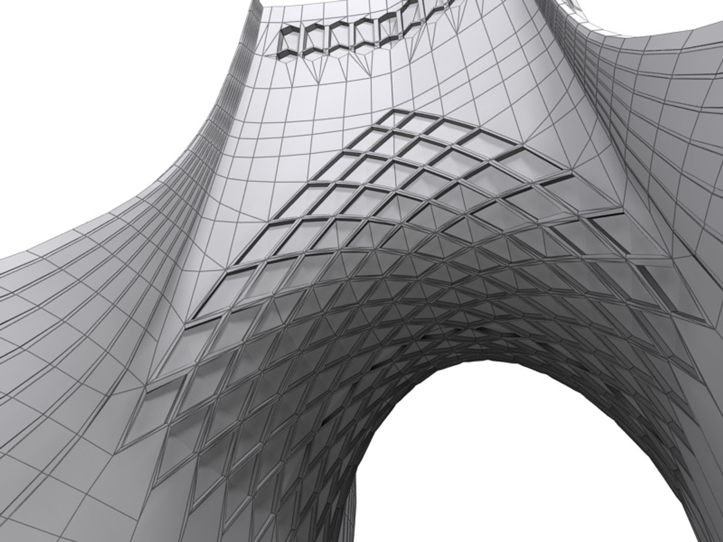 3d Model Azadi Tower