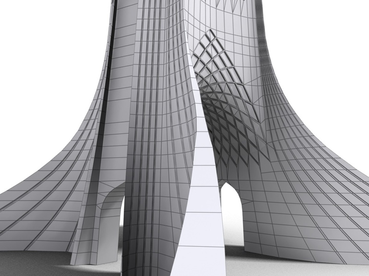 3d Model Azadi Tower