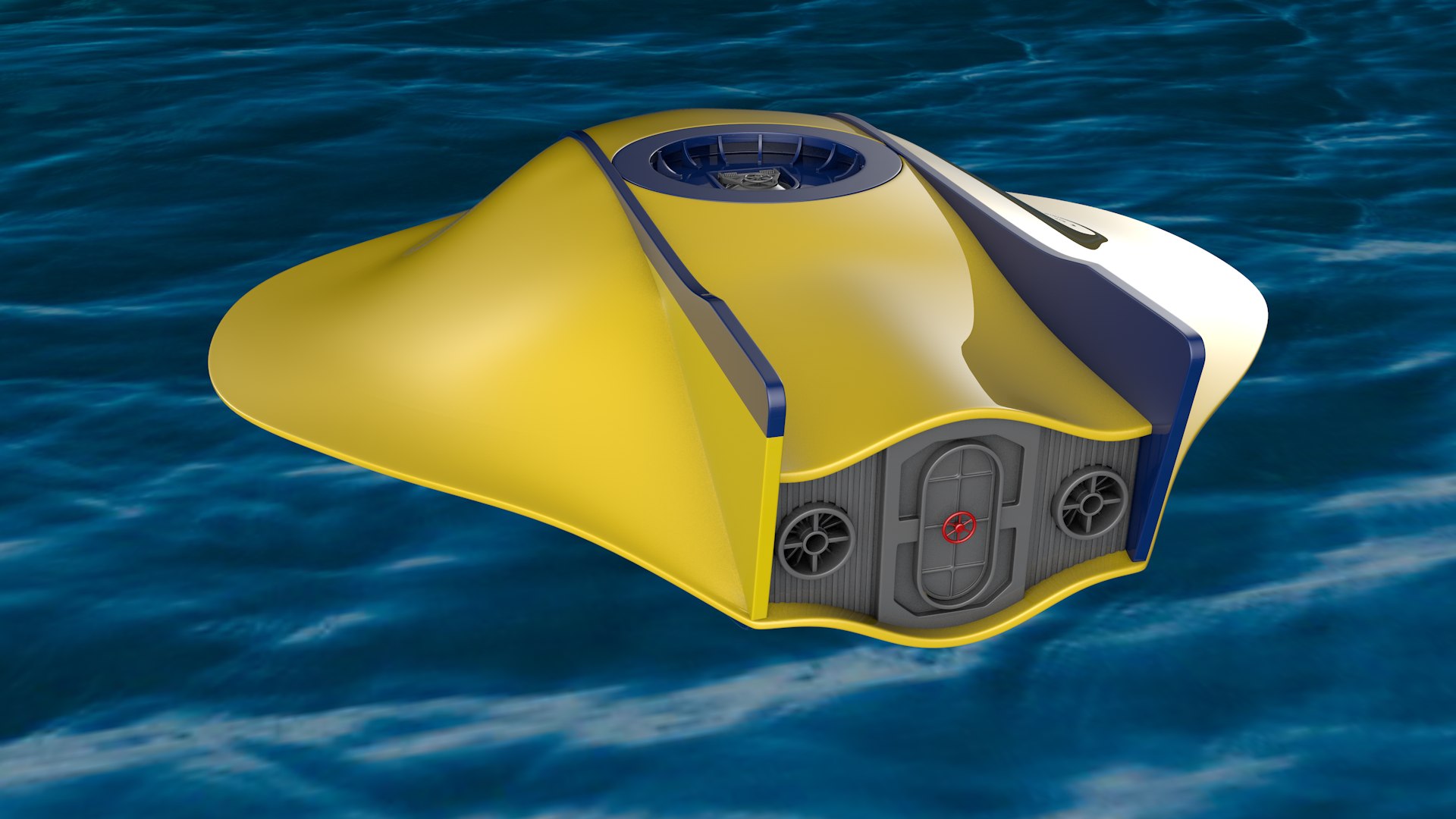 3D Flying Sub Model - TurboSquid 1320487