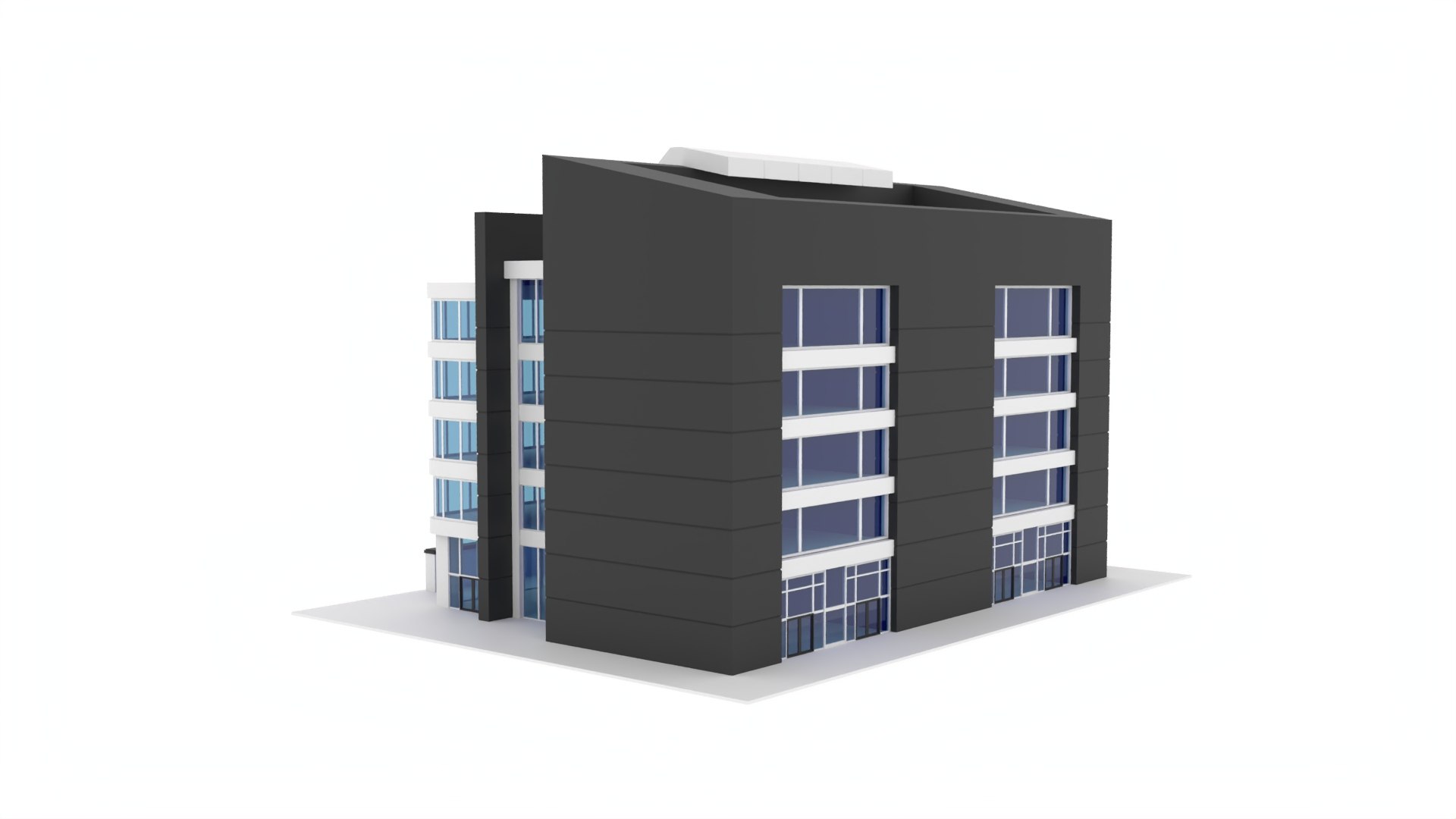 Modern Office Building Interior And Exterior 9 3D Model - TurboSquid ...