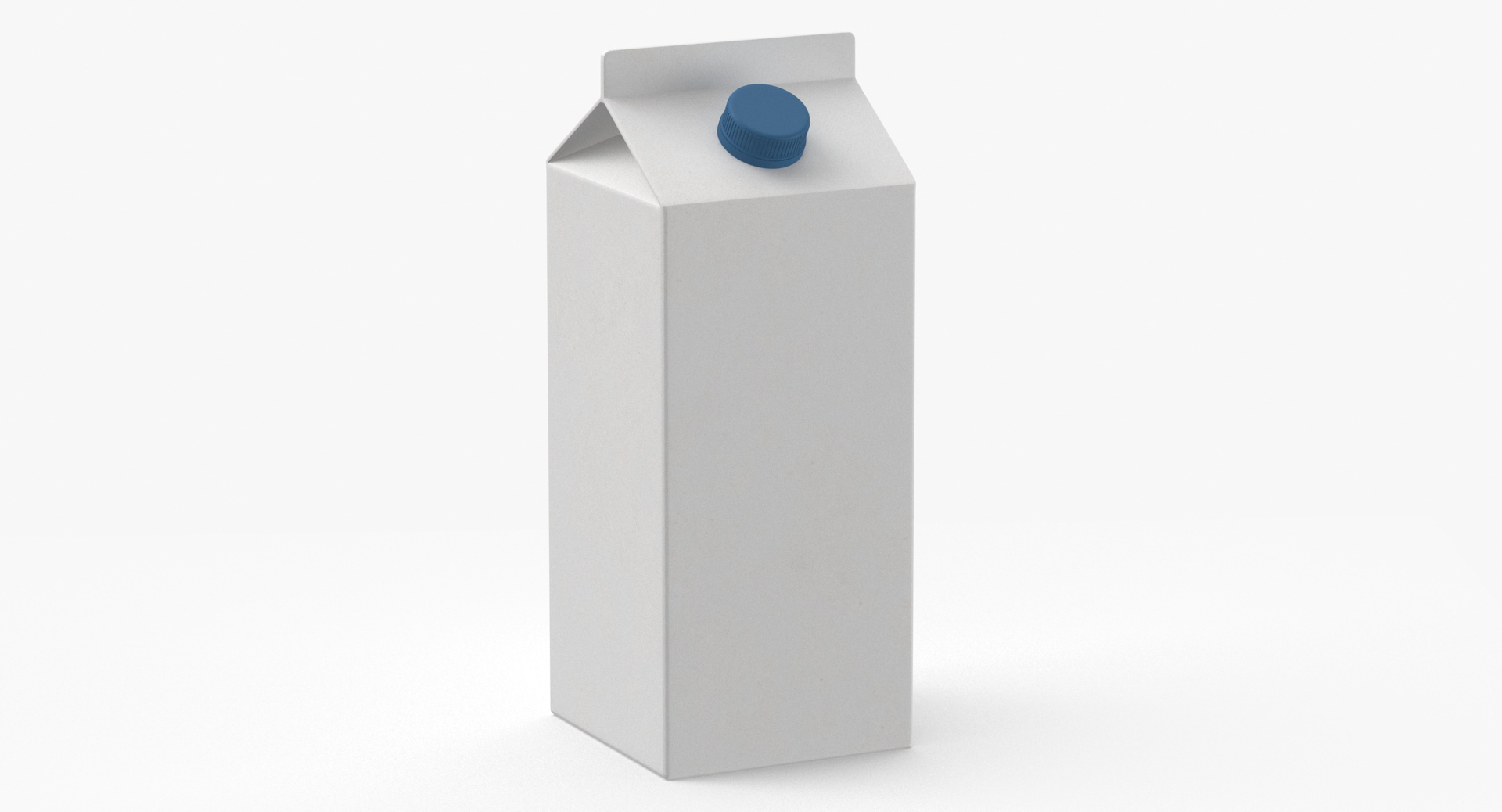 Milk Carton Type 01 XL Blank Blue Green And Red Label 3D - TurboSquid ...