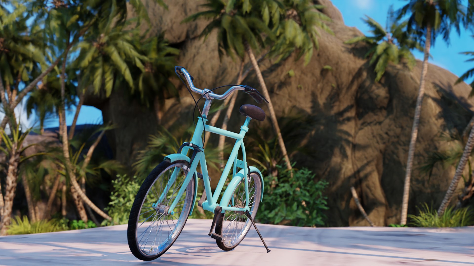 Beach Island With Realistic Textures 3D Model 3D Model - TurboSquid 2073860