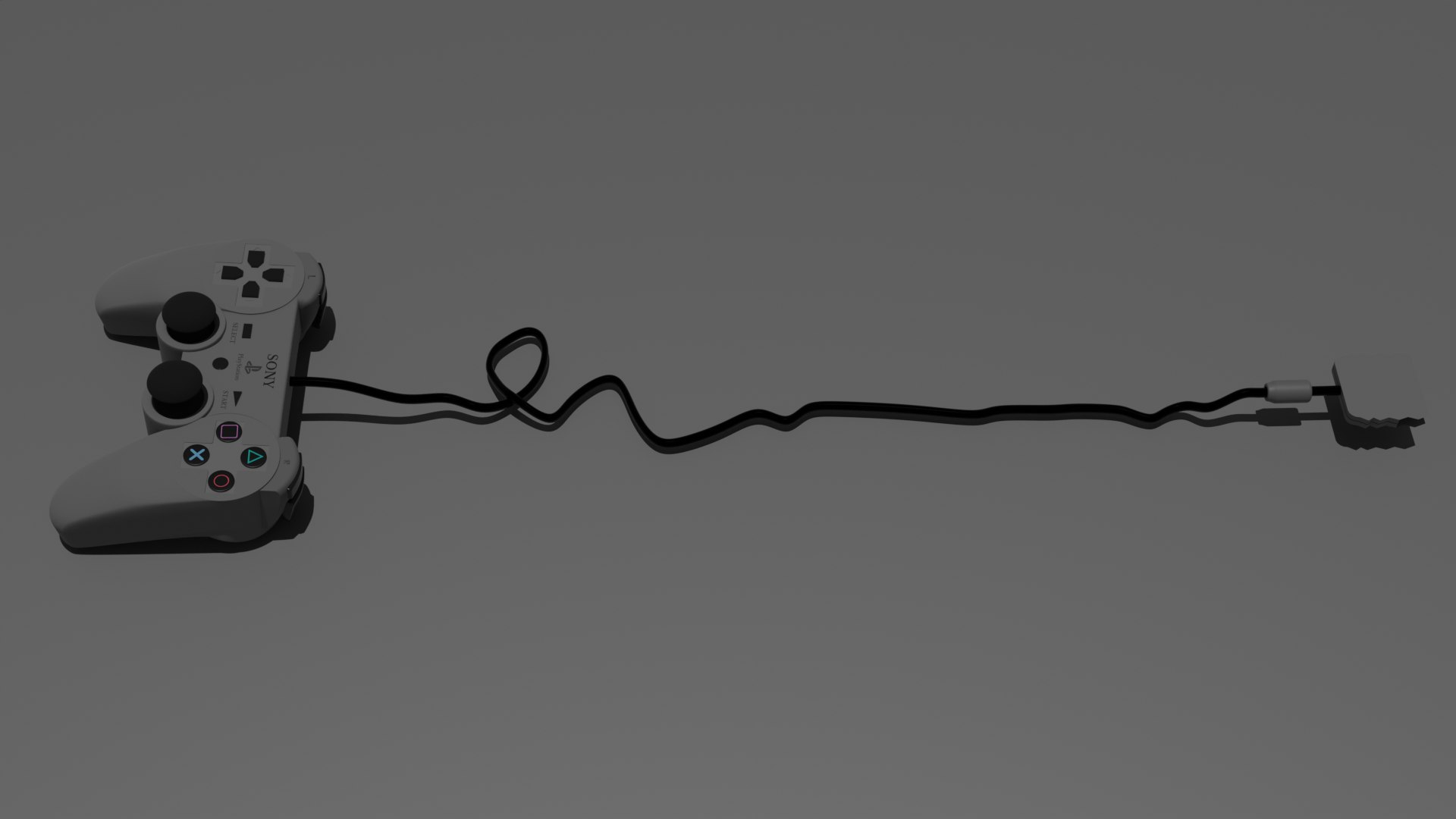 Sony PlayStation 1 DualShock 3D - TurboSquid 2123972