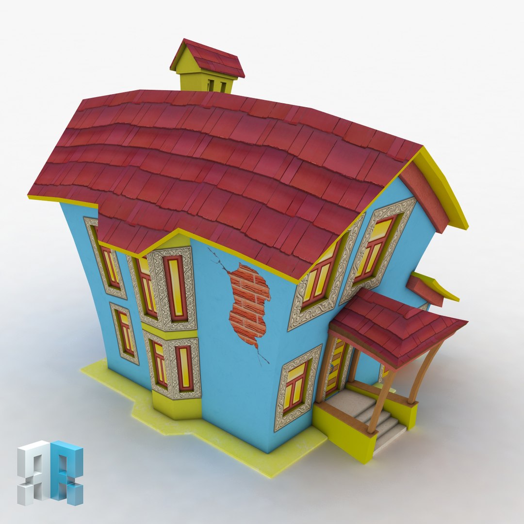 3d Model Fantasy Building
