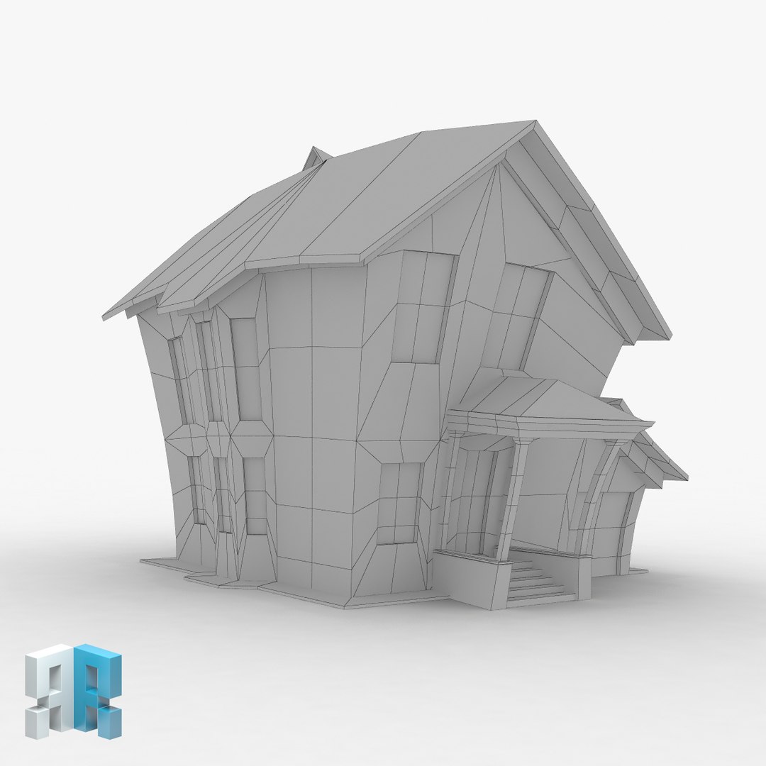 3d Model Fantasy Building