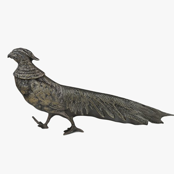 3d peacock silverware