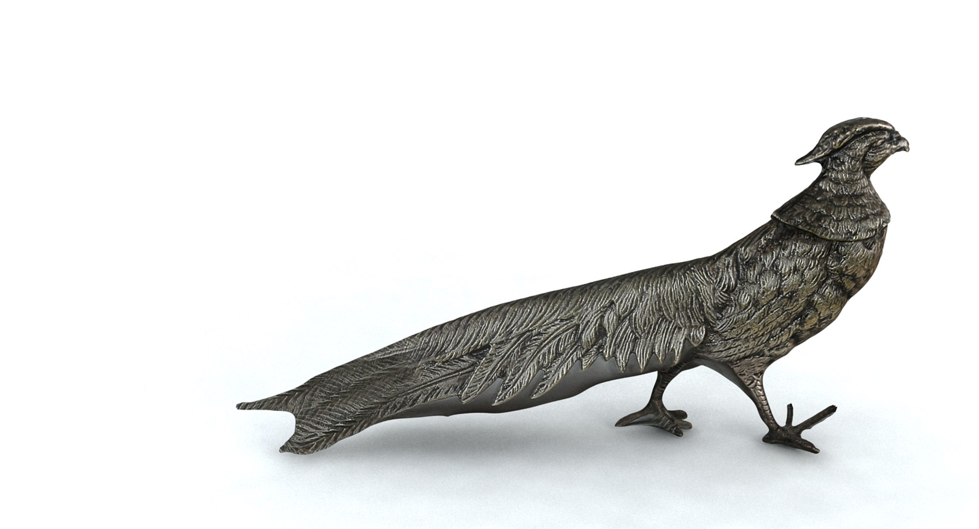 3d Peacock Silverware