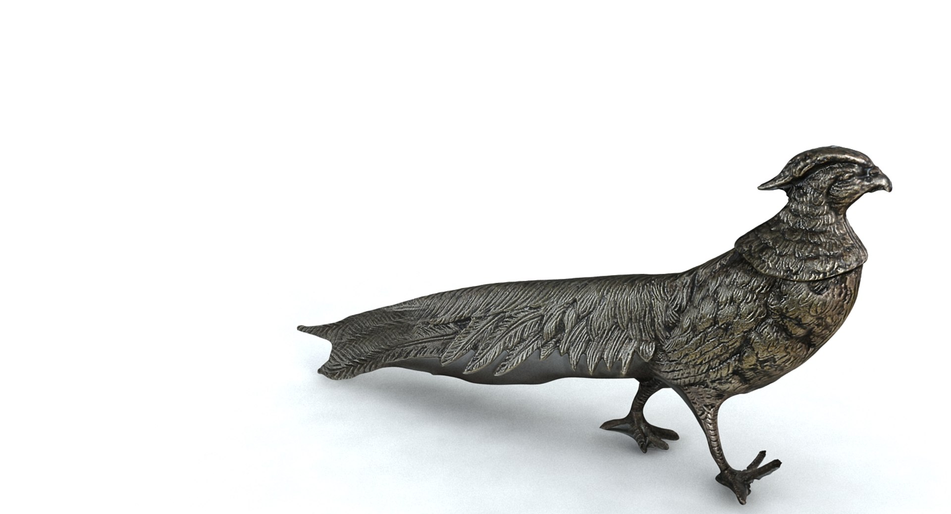 3d Peacock Silverware