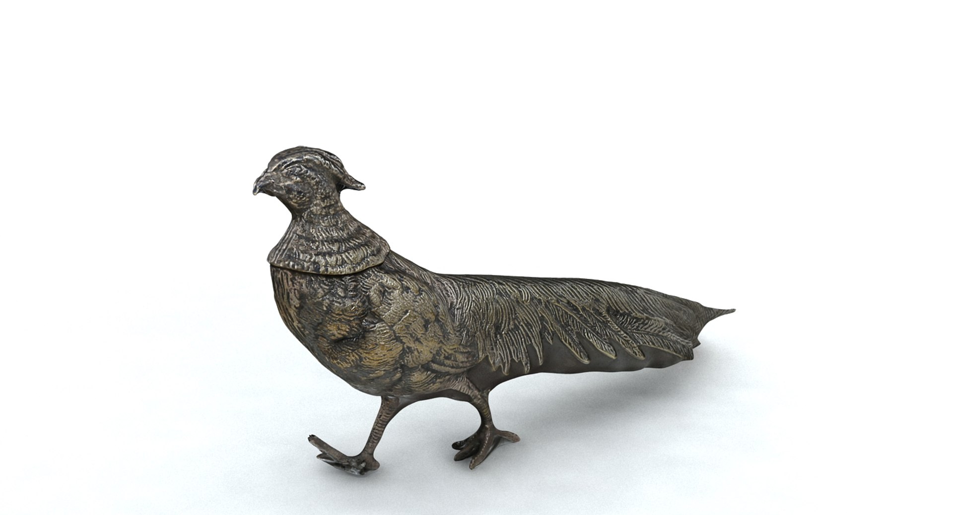 3d Peacock Silverware