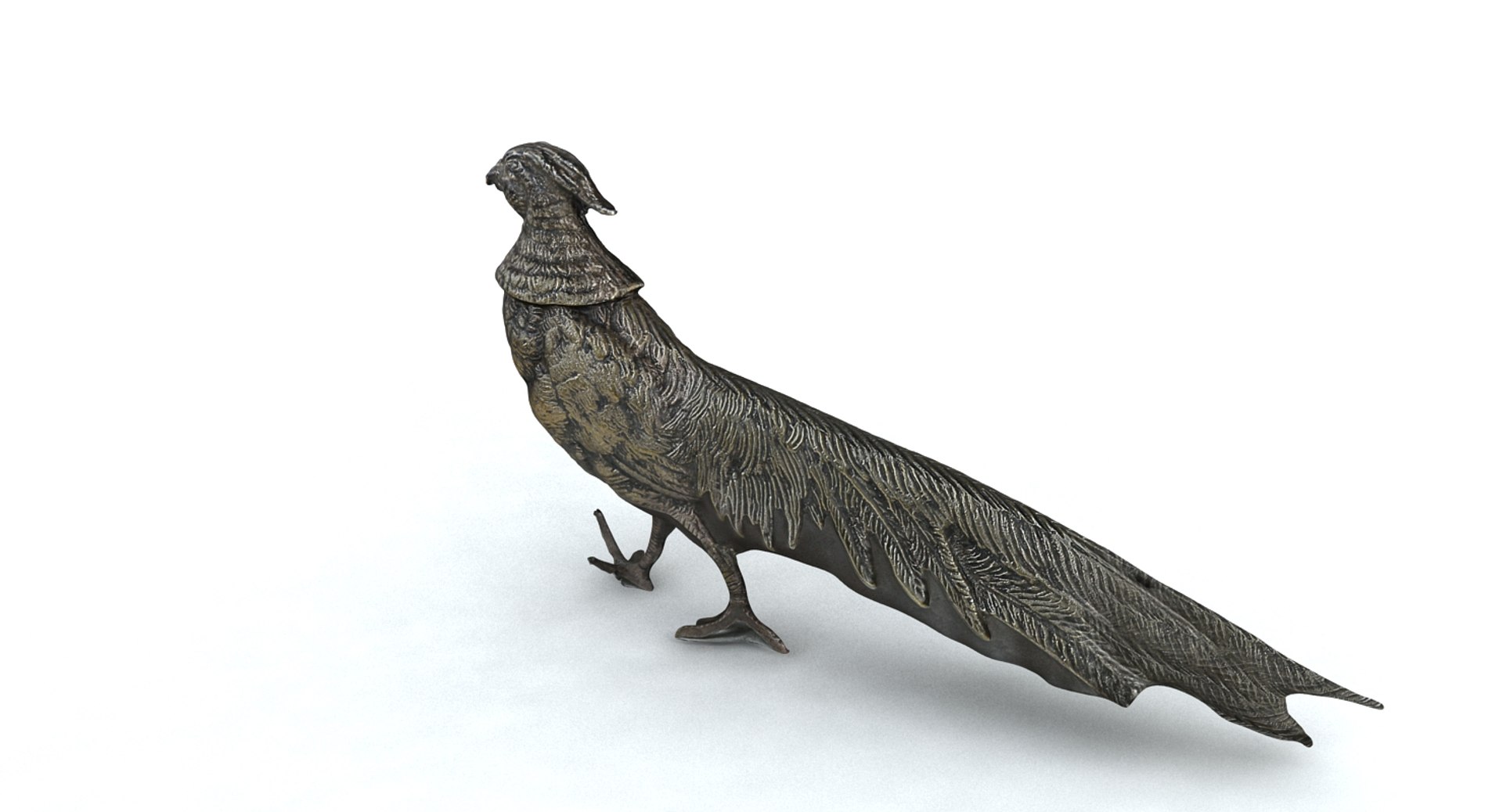 3d Peacock Silverware