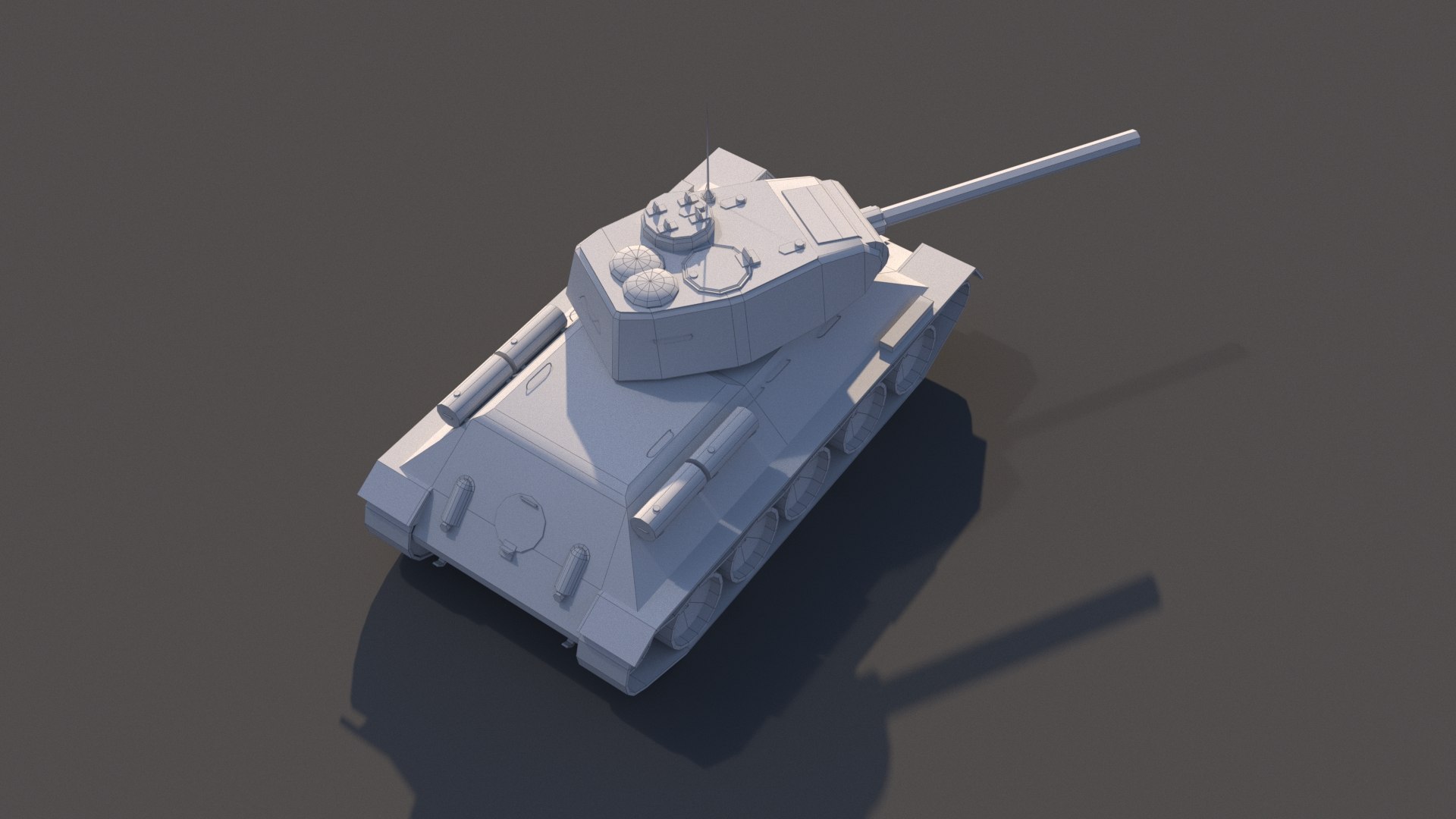 3D Tank T-34-85 Model - TurboSquid 1155243