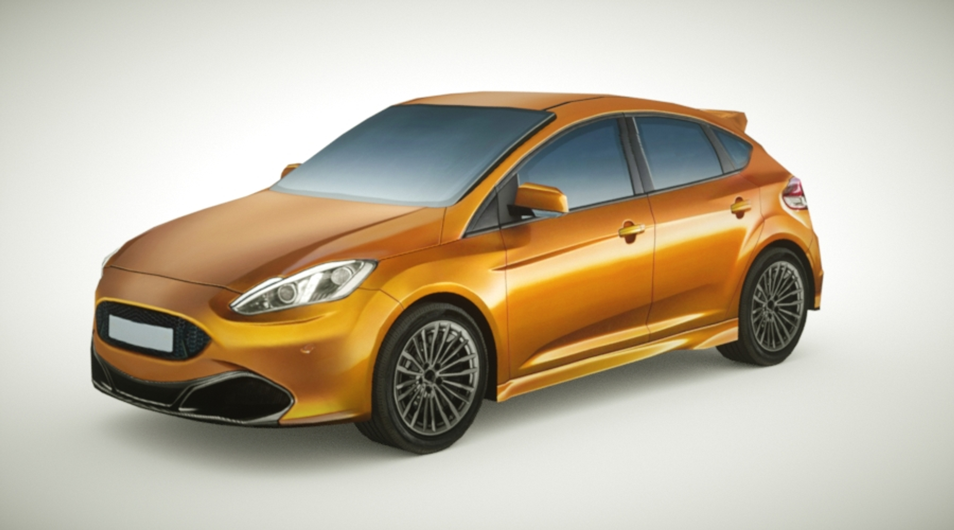 3D Generic Small City Car Model - TurboSquid 1194708