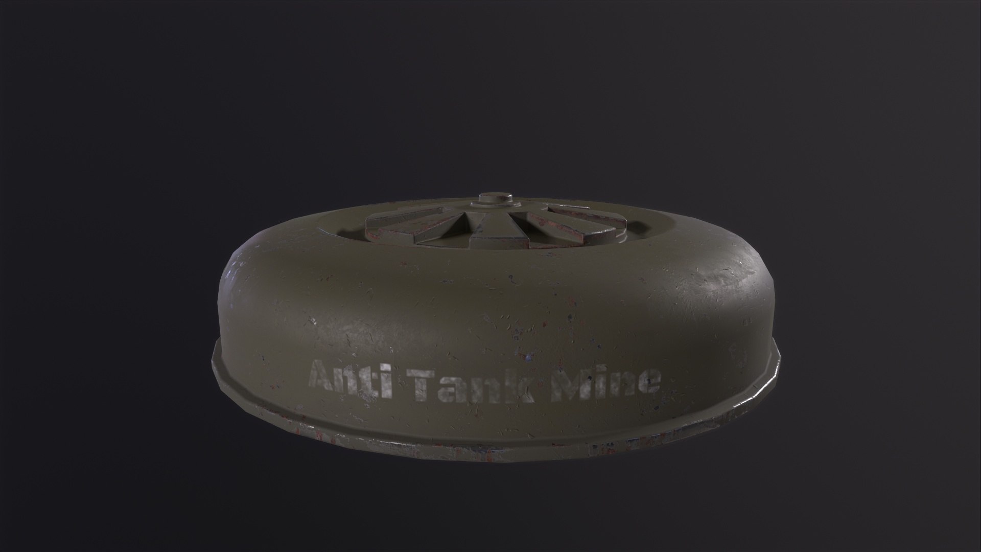 Anti Tank Mine Model - TurboSquid 2092827