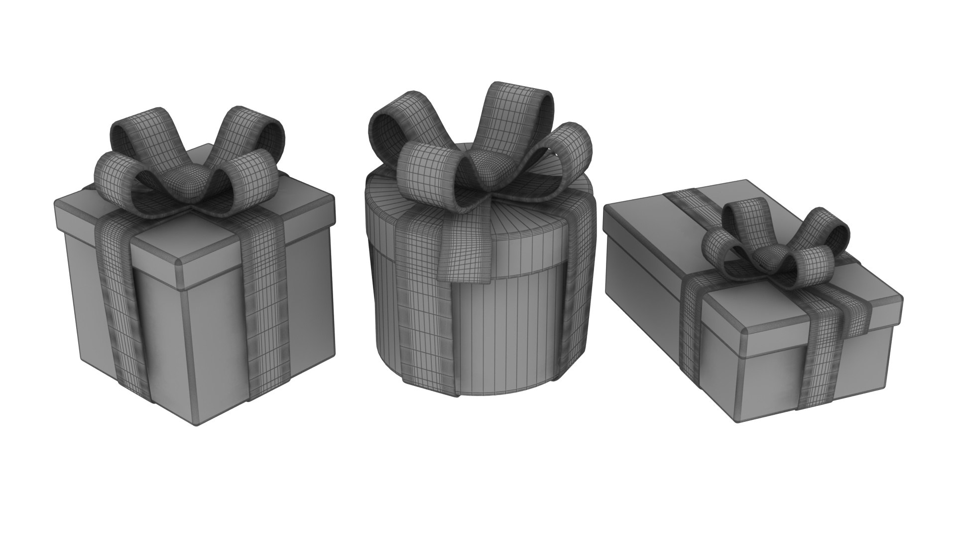Gift Boxes Cartoon 3D model - TurboSquid 2001912