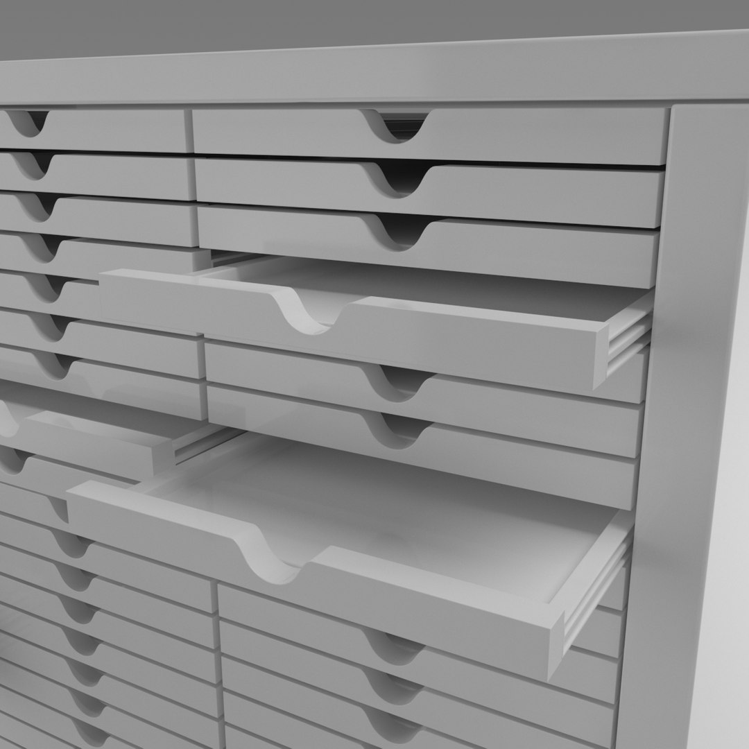 3D Office Cabinet Model - TurboSquid 1276093