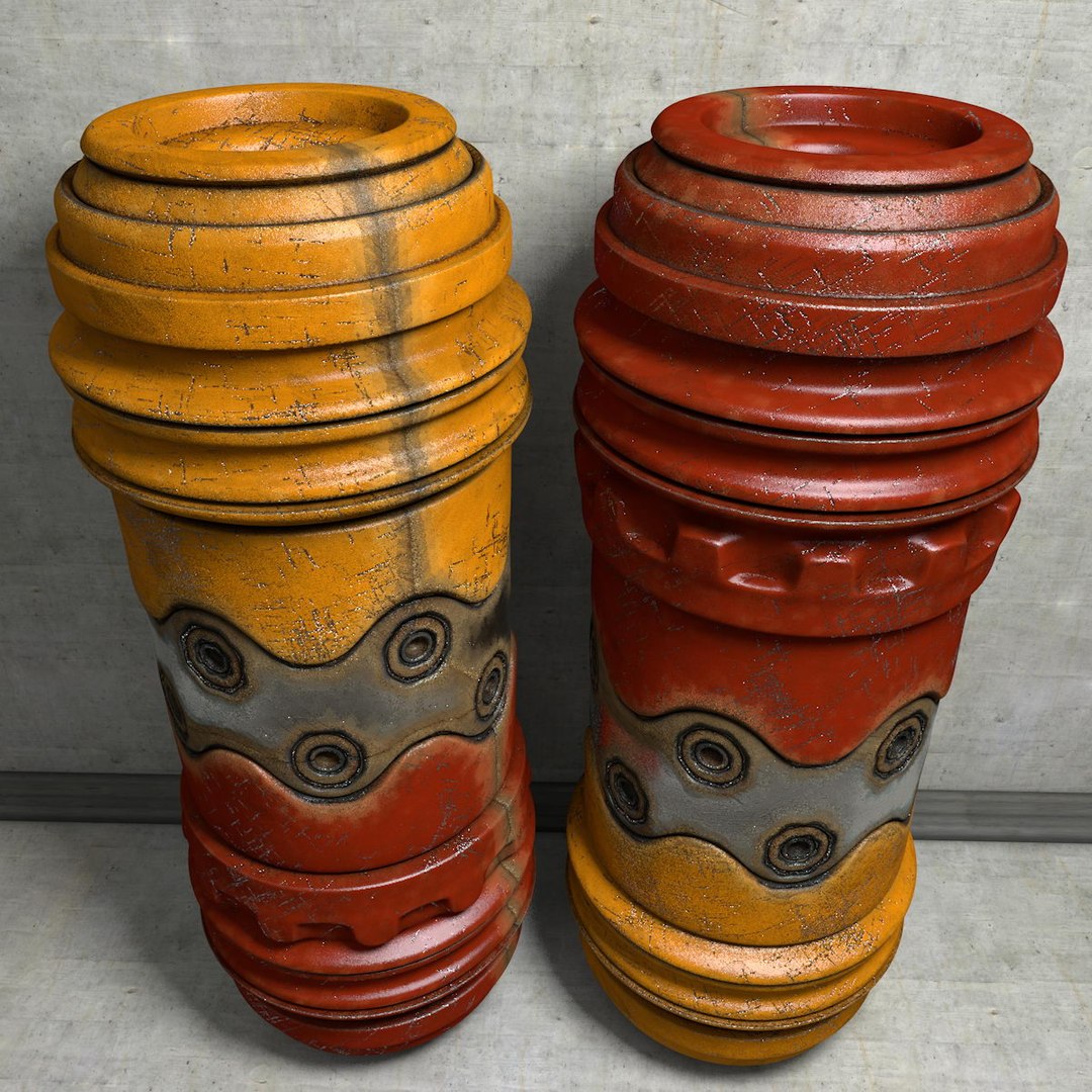 Unit Science Fiction 3d Model