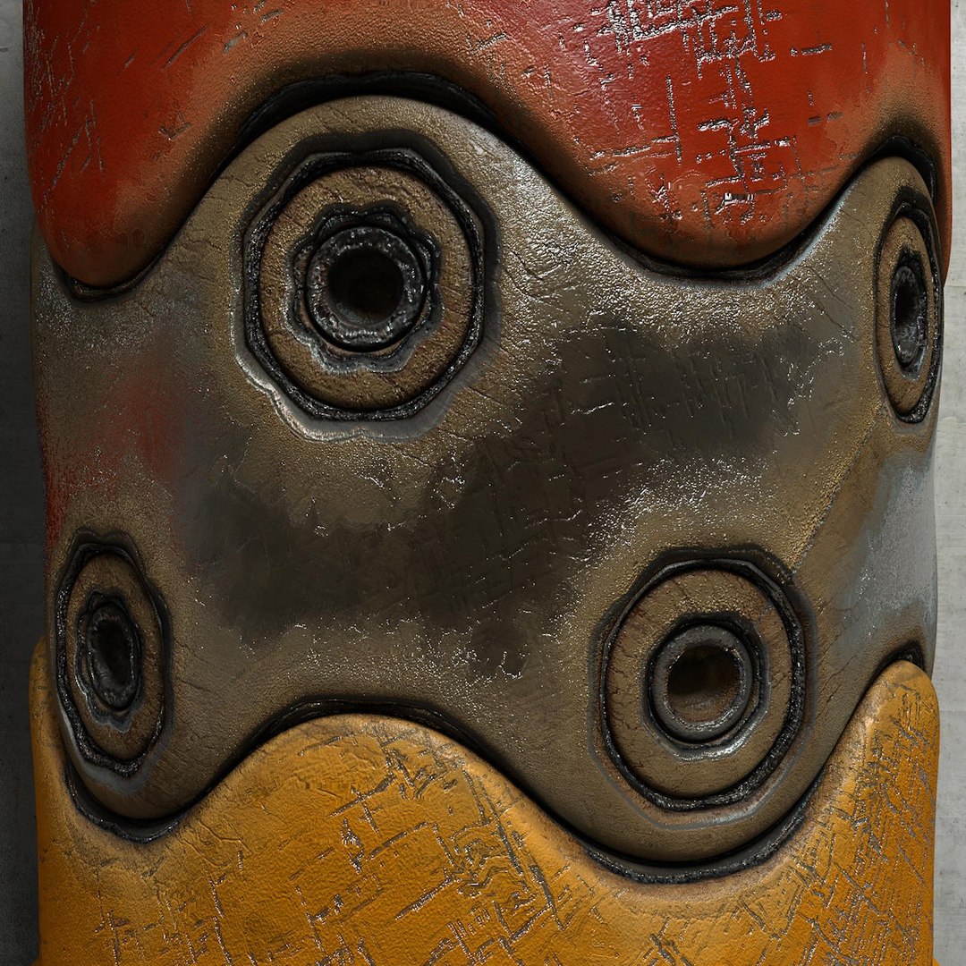 Unit Science Fiction 3d Model