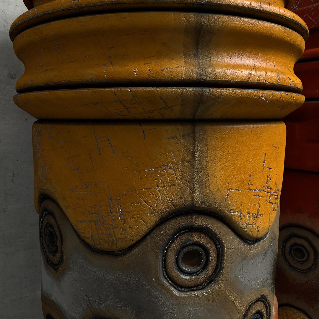 Unit Science Fiction 3d Model