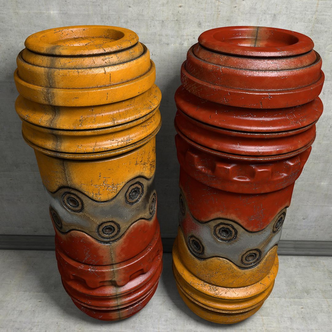 Unit Science Fiction 3d Model