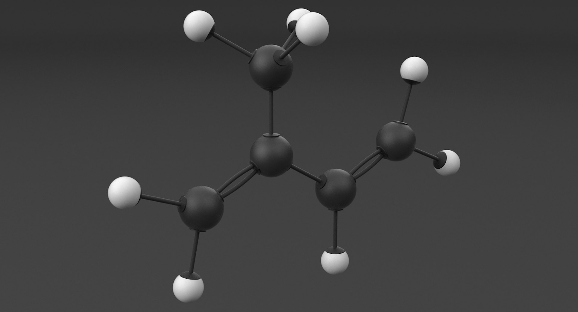 3D Rubber Isoprene Molecule - TurboSquid 1429732