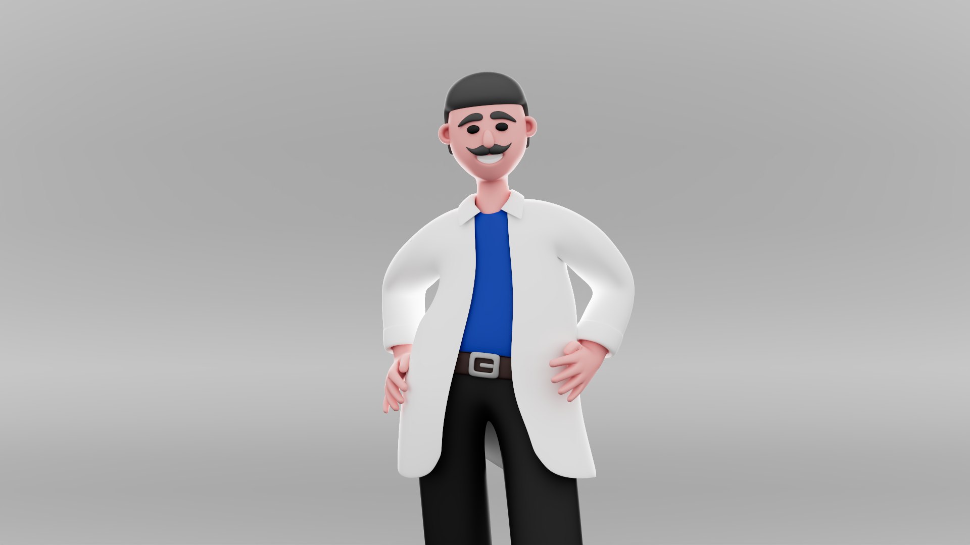 Scientists - Rigged Characters 12 Animations 3D Model - TurboSquid 2074519