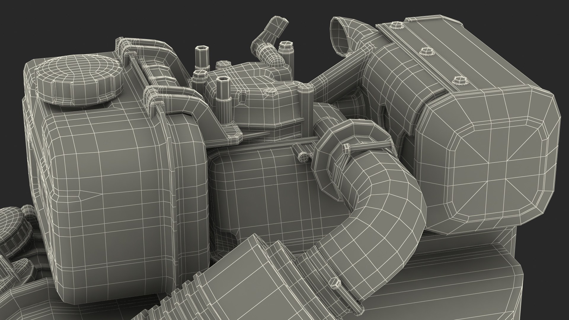 Small diesel engine 3D model - TurboSquid 1634897