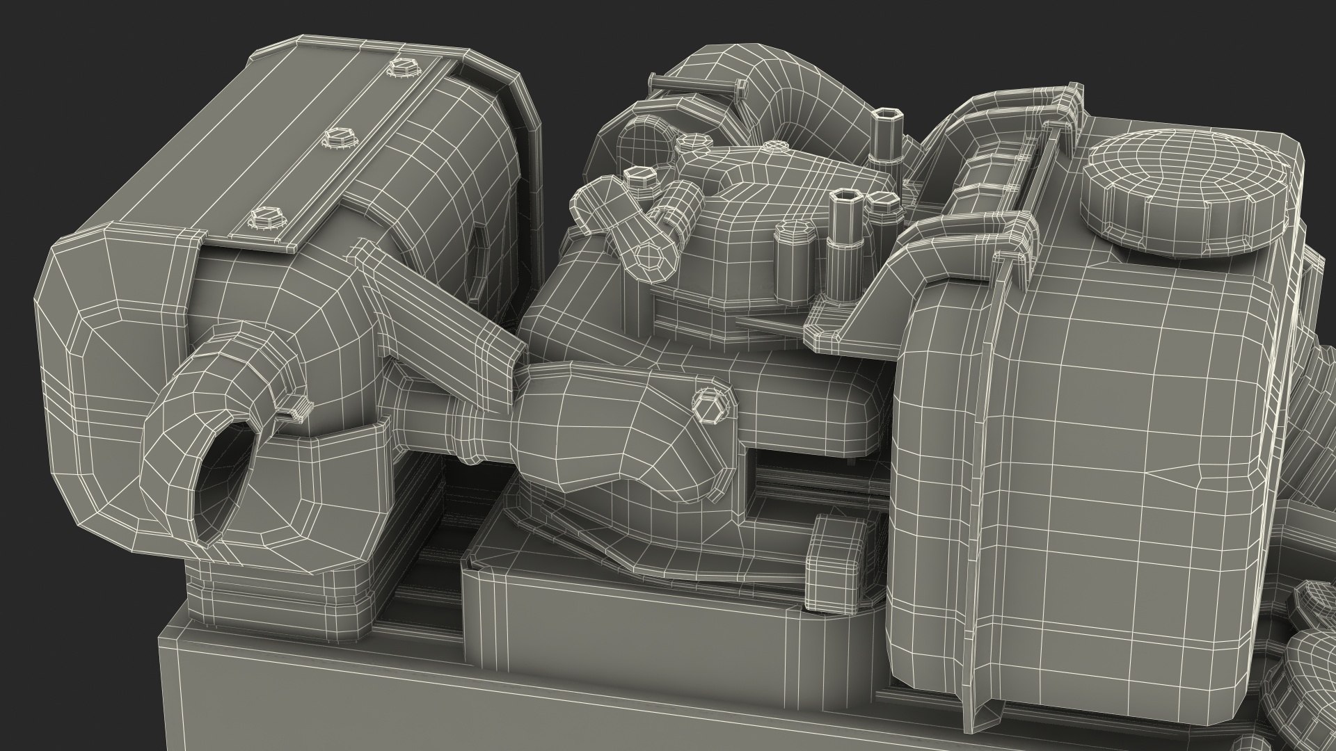 Small diesel engine 3D model - TurboSquid 1634897