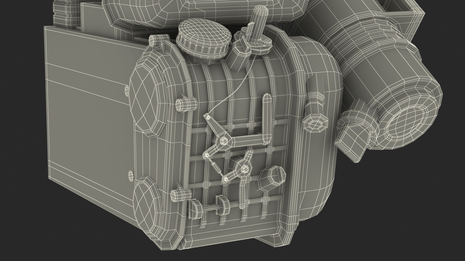 Small diesel engine 3D model - TurboSquid 1634897