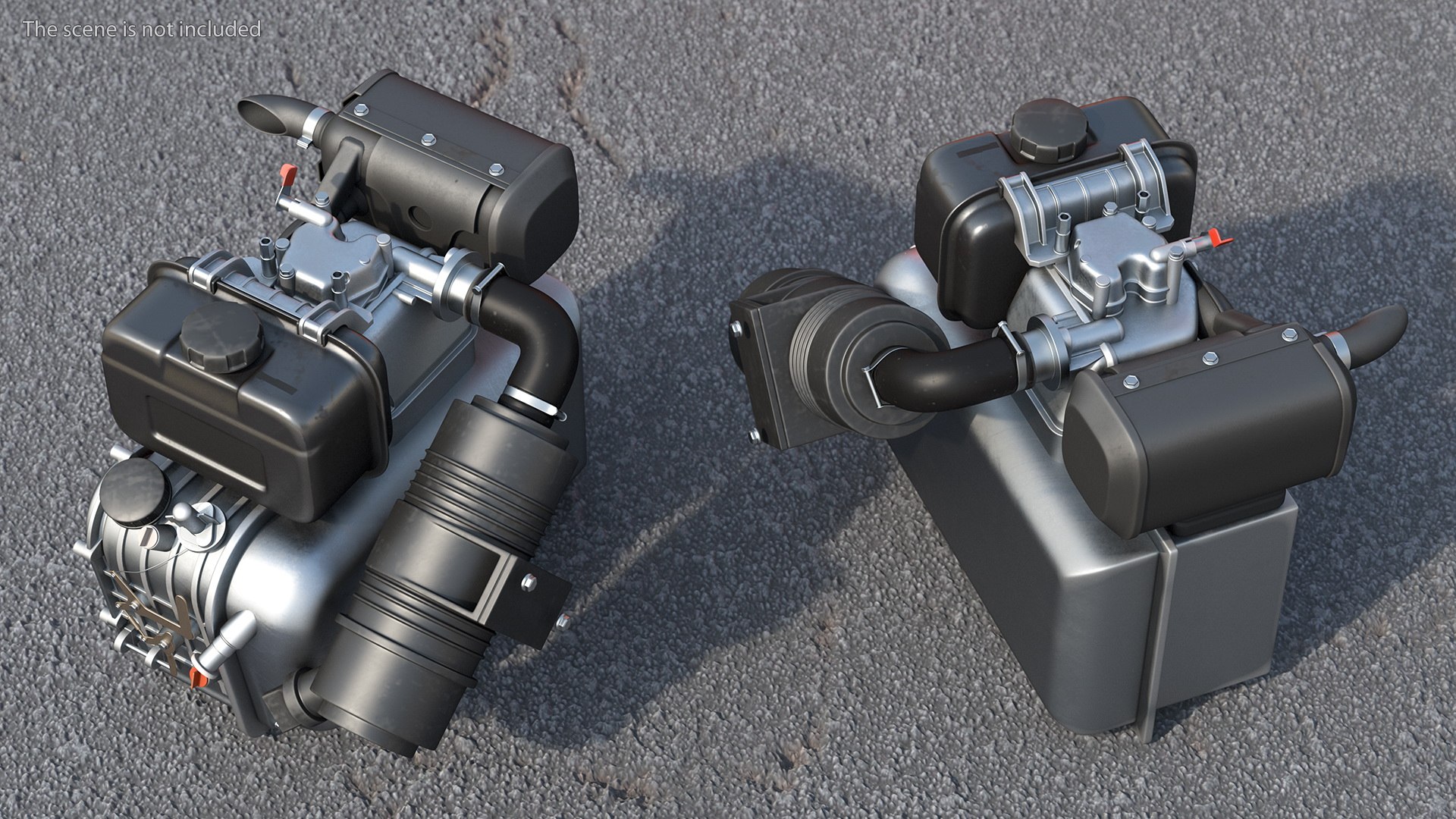 Small diesel engine 3D model - TurboSquid 1634897