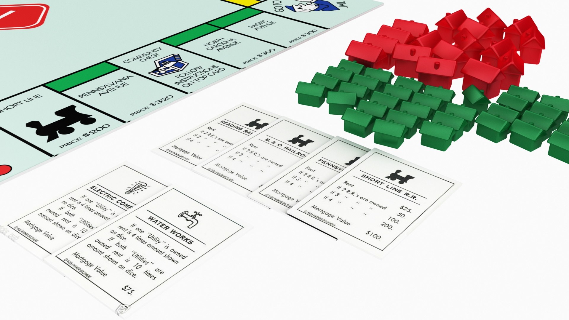 Monopoly Set Model - TurboSquid 1533266