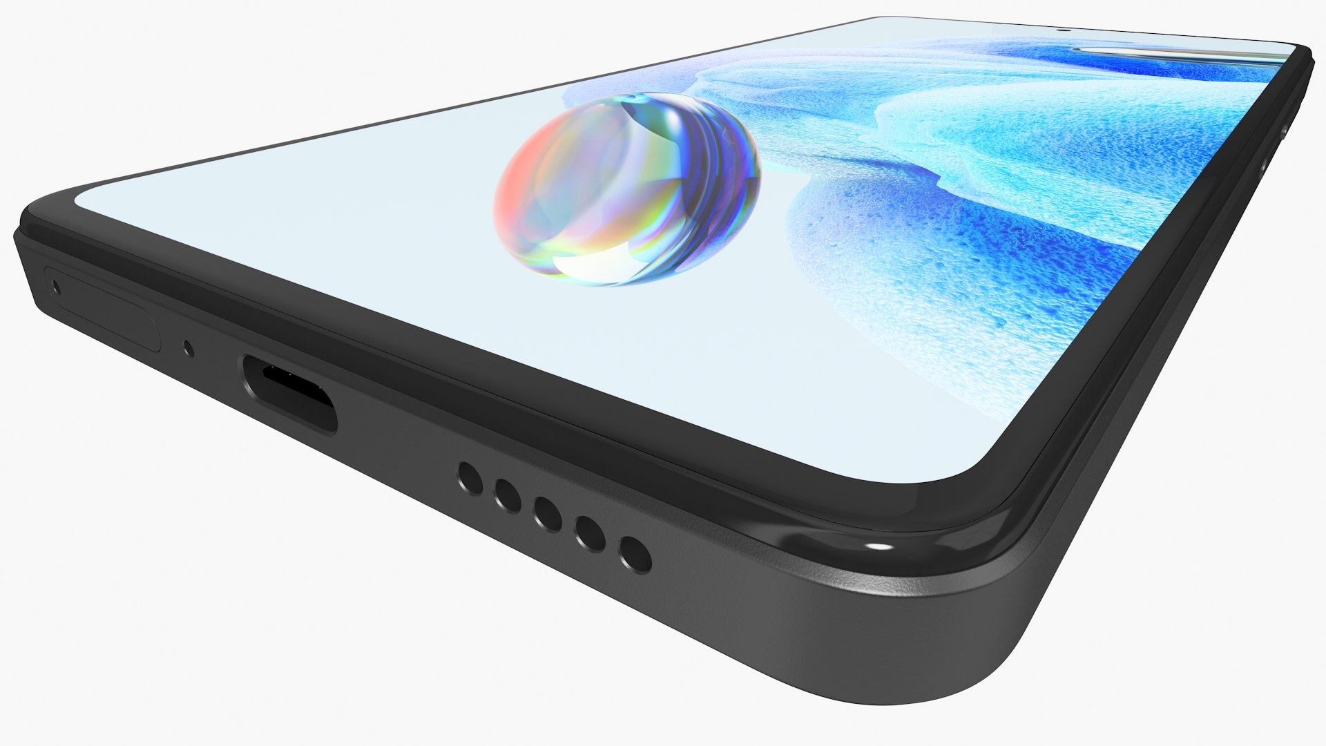 Xiaomi Redmi Note 12 Pro 5G Black 3D Model - TurboSquid 2047681