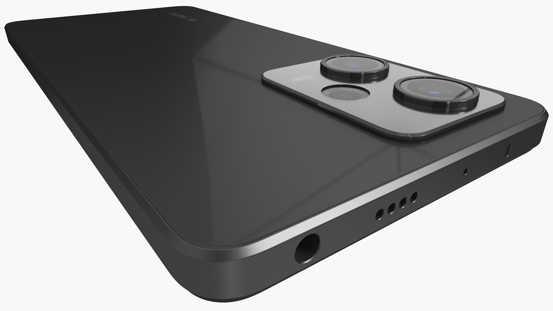 Xiaomi Redmi Note 12 Pro 5G Black 3D Model - TurboSquid 2047681
