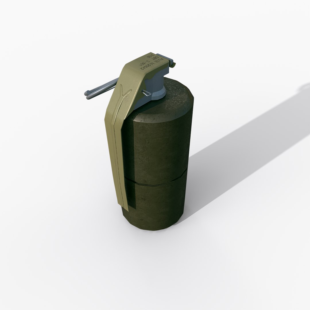 Grenade Mk3a2 3D - TurboSquid 1372236