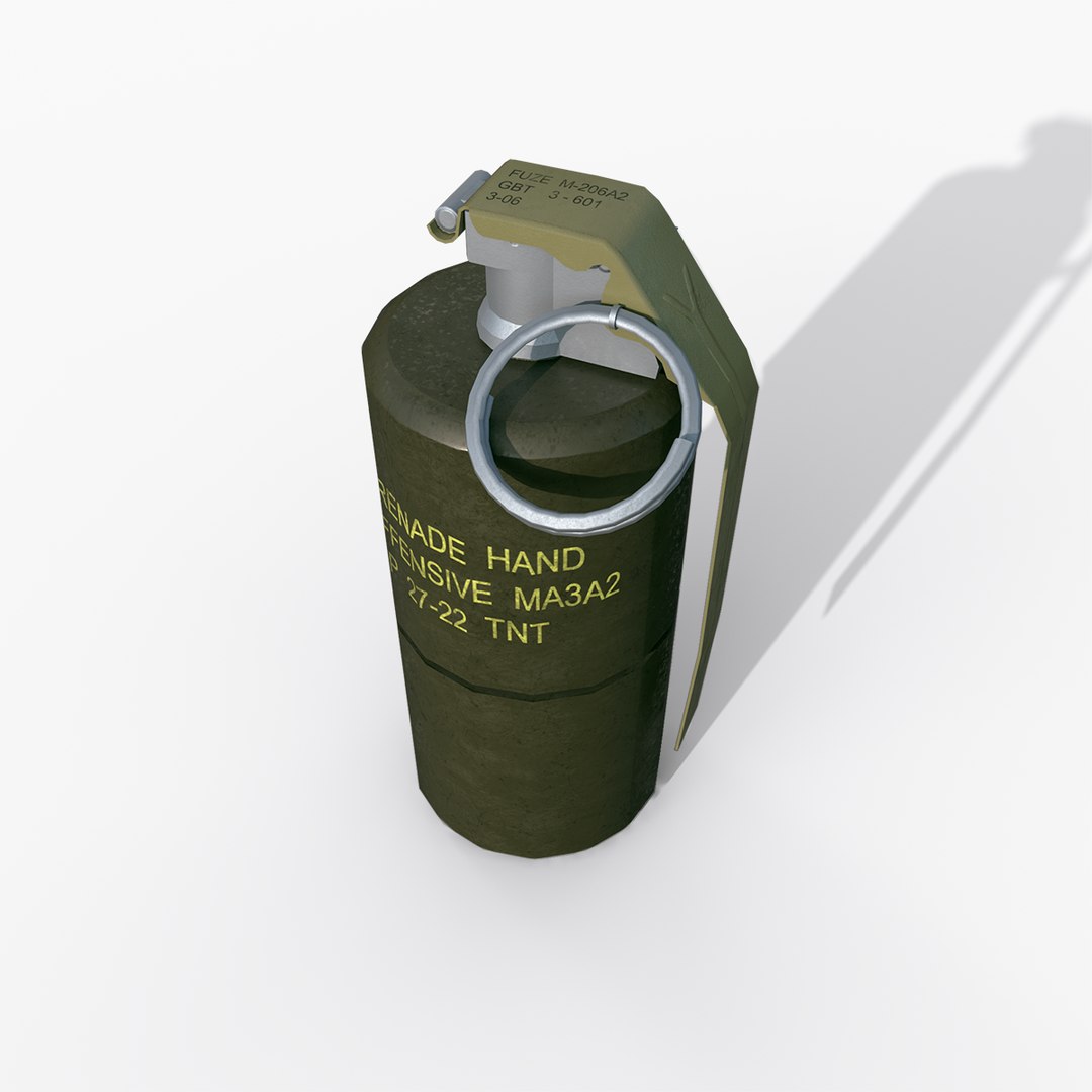 Grenade Mk3a2 3D - TurboSquid 1372236