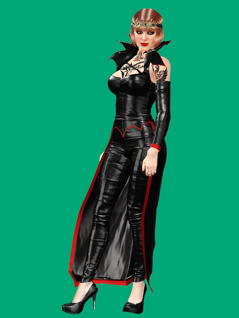 3D Realistic Rigged Style Woman Character 3D Model - TurboSquid 2223984