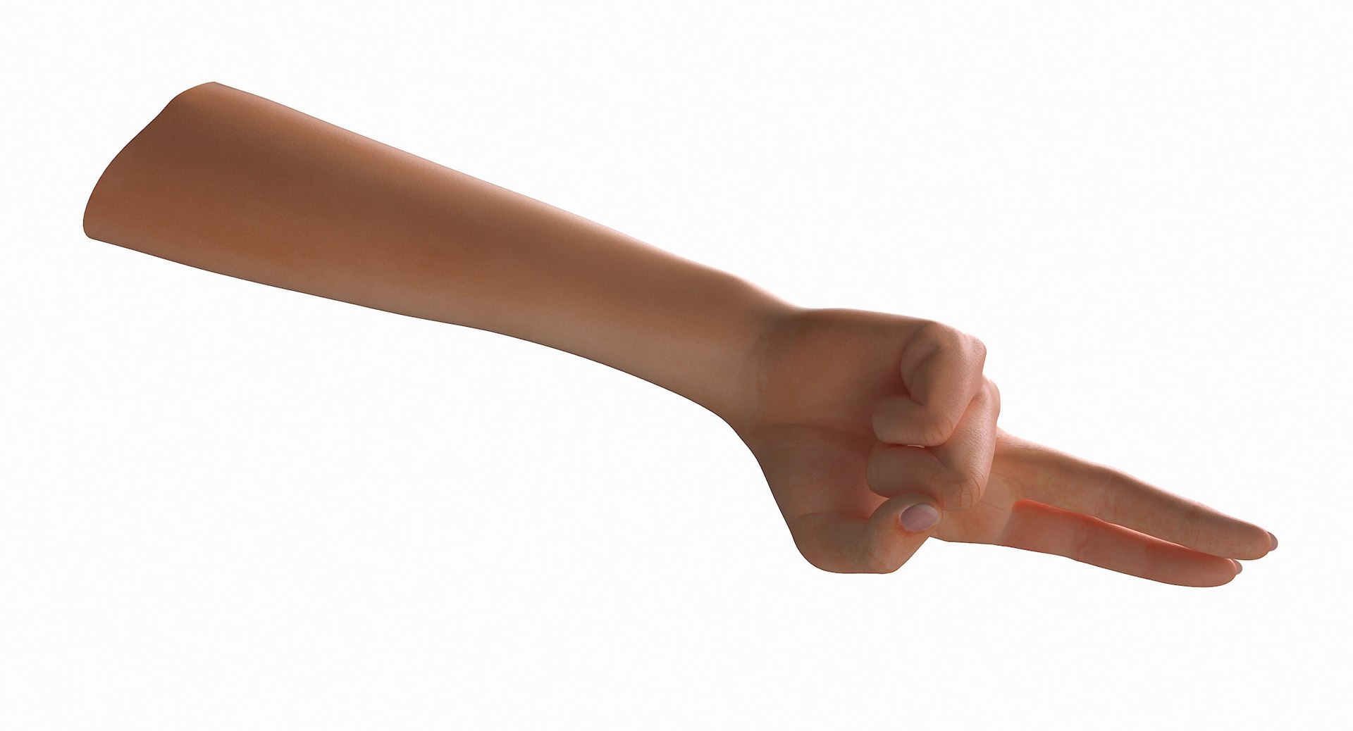 Female arm pose f 3D model - TurboSquid 1379473