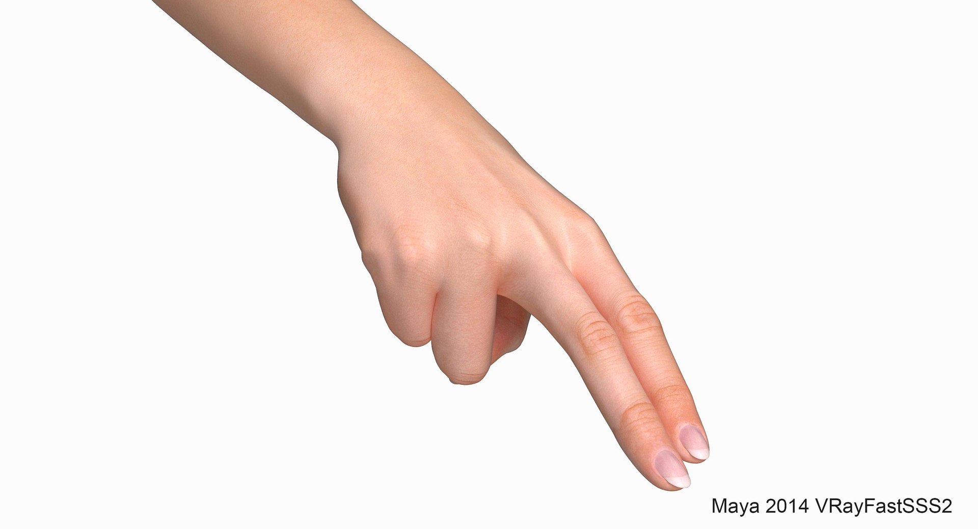 Female arm pose f 3D model - TurboSquid 1379473