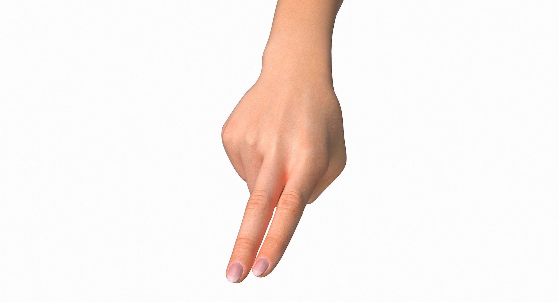 Female arm pose f 3D model - TurboSquid 1379473