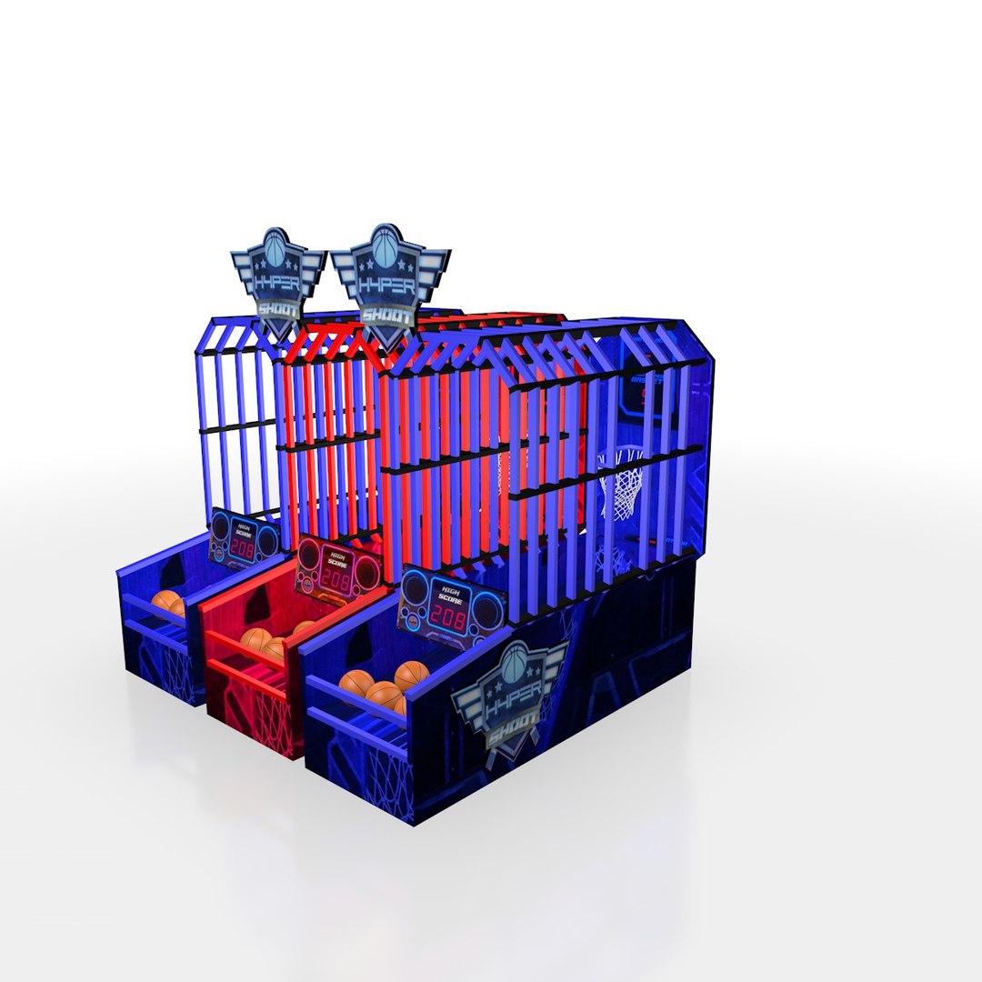 Hypershoot Arcade 3D Model - TurboSquid 1276302