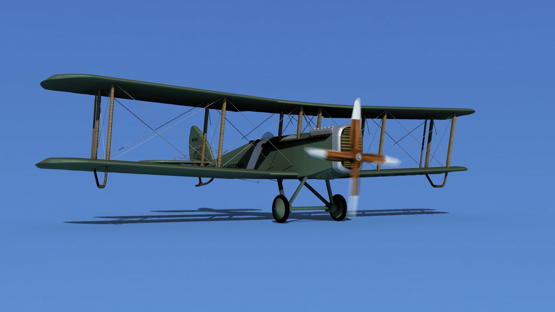 Airco DH-4 V04 Mail Plane Model - TurboSquid 1750274