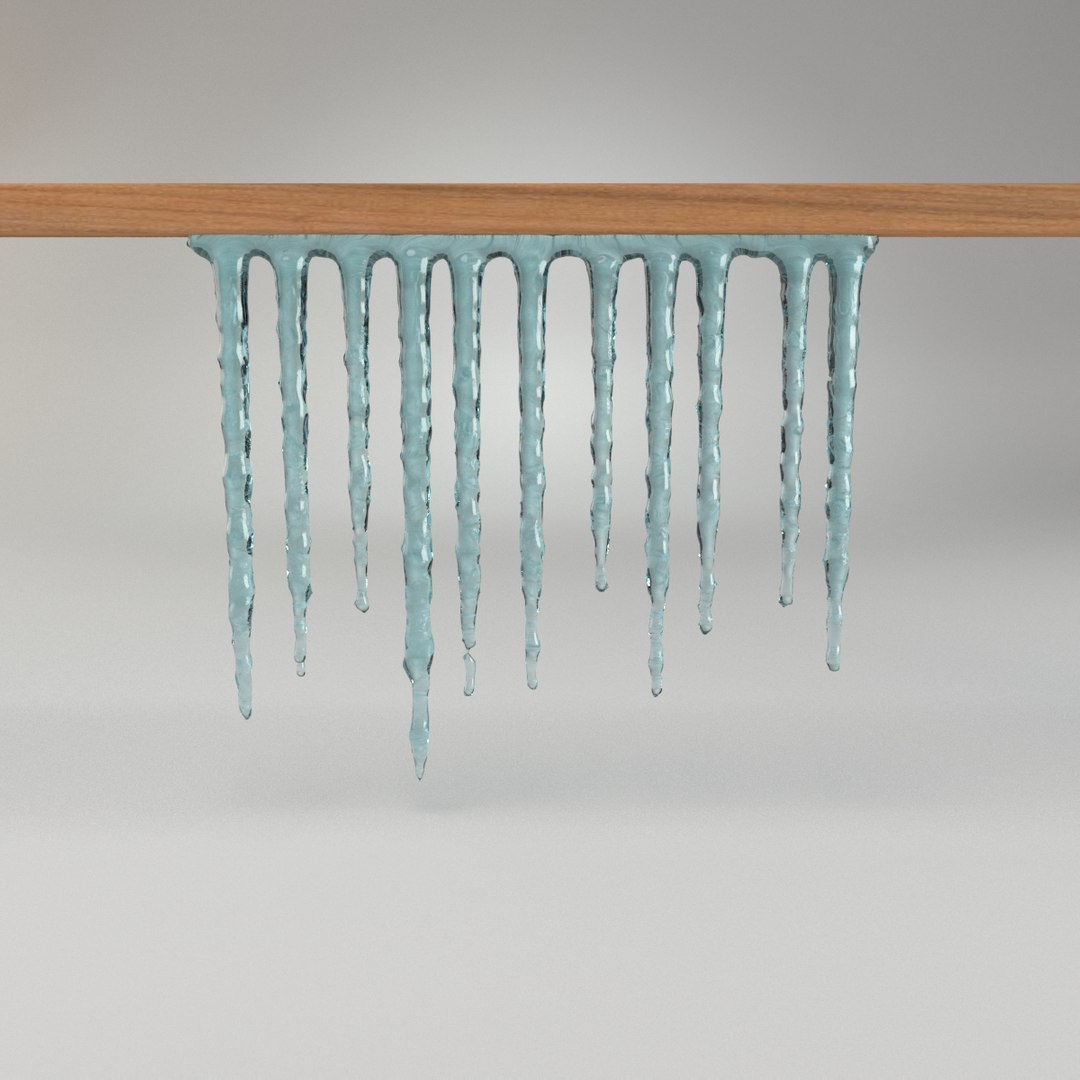 Basic Kit Icicle 3d Model