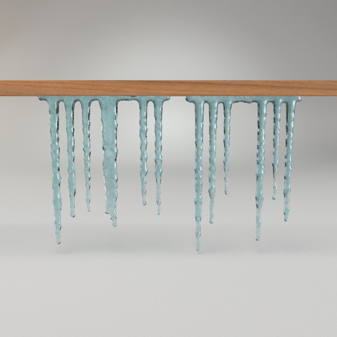 Basic Kit Icicle 3d Model