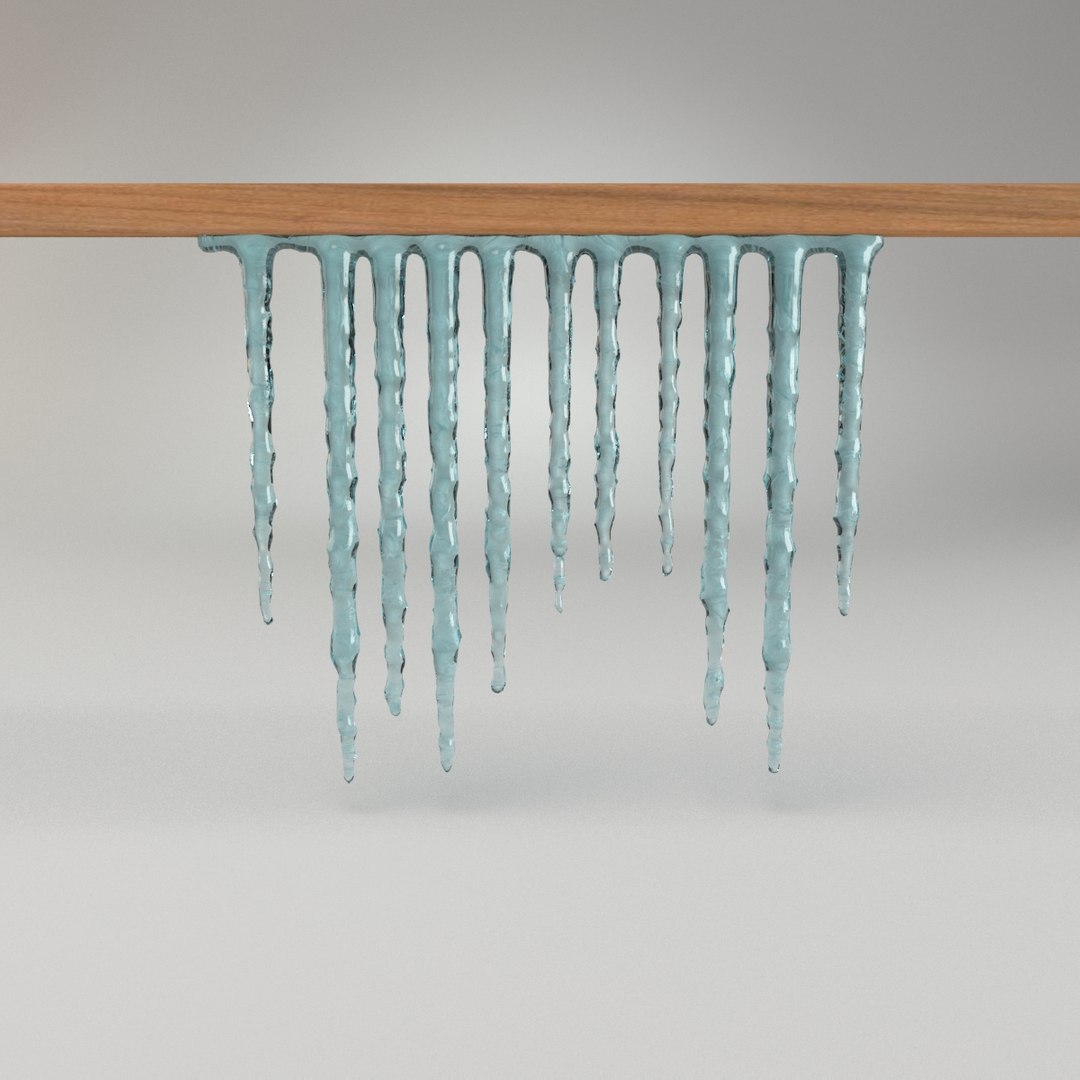 Basic Kit Icicle 3d Model