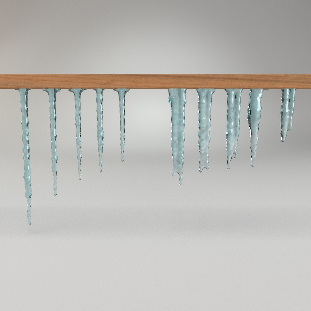 Basic Kit Icicle 3d Model
