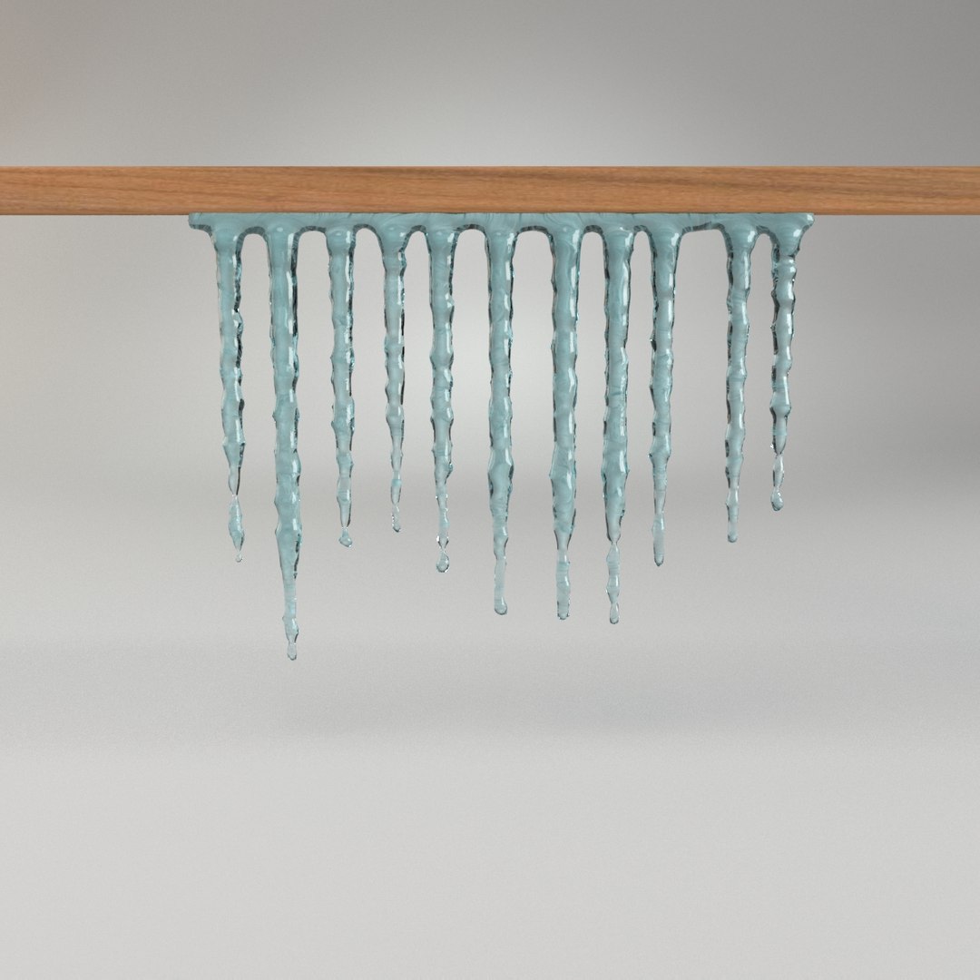 Basic Kit Icicle 3d Model