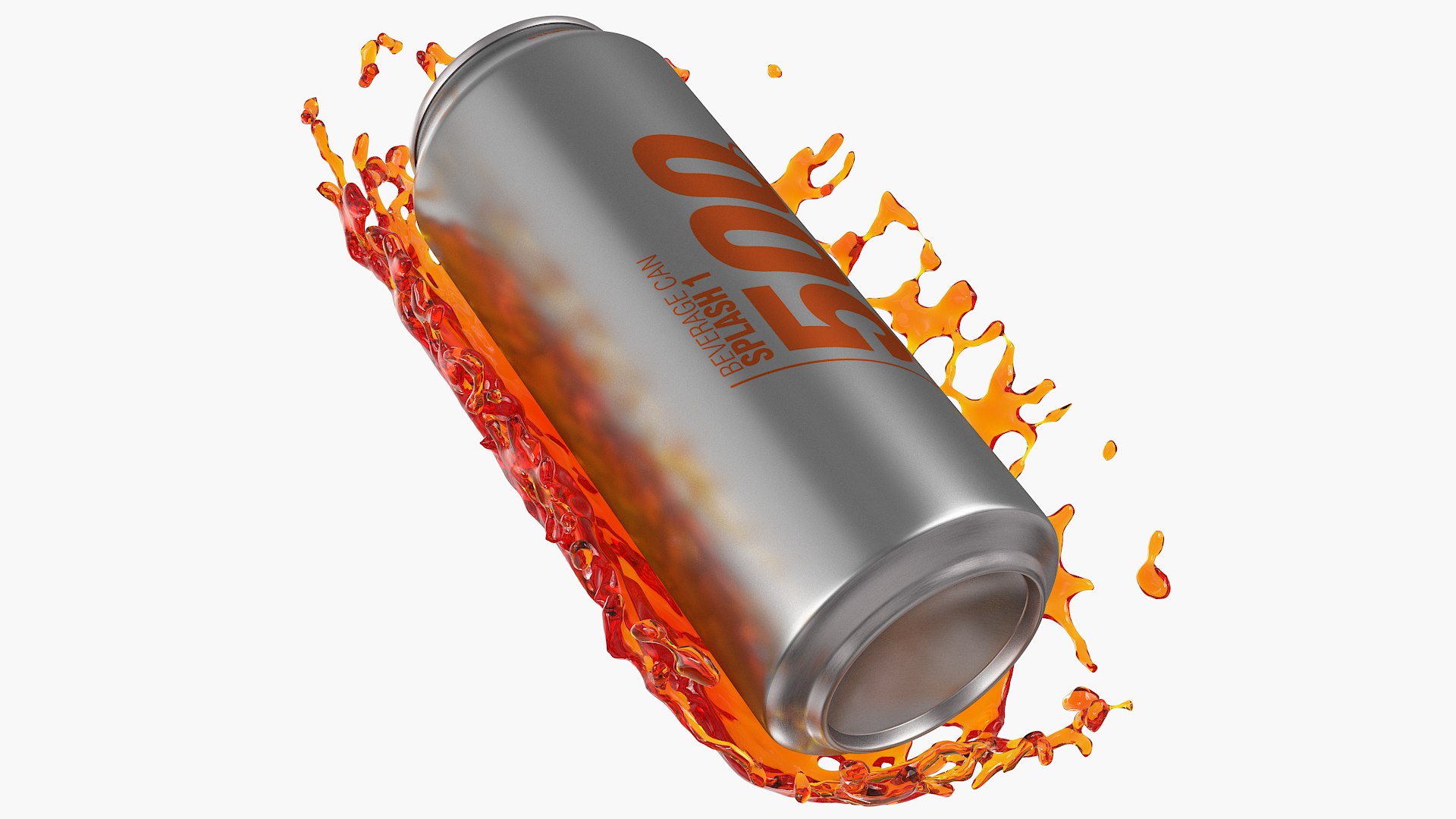 3D Splash 1 Standard Can 500ml - TurboSquid 1717464