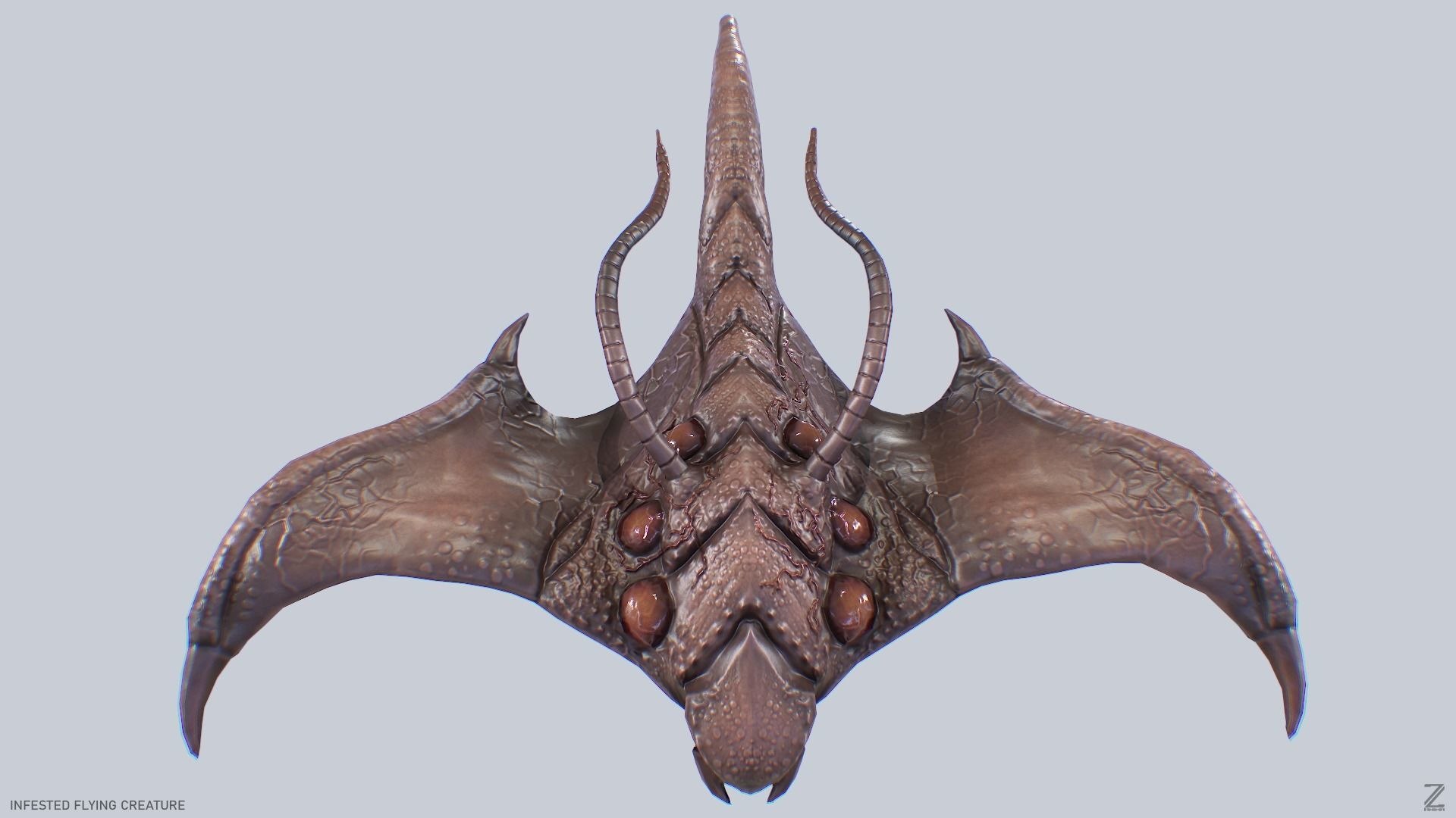 Infested Flying Creature Collection Model - TurboSquid 2235965