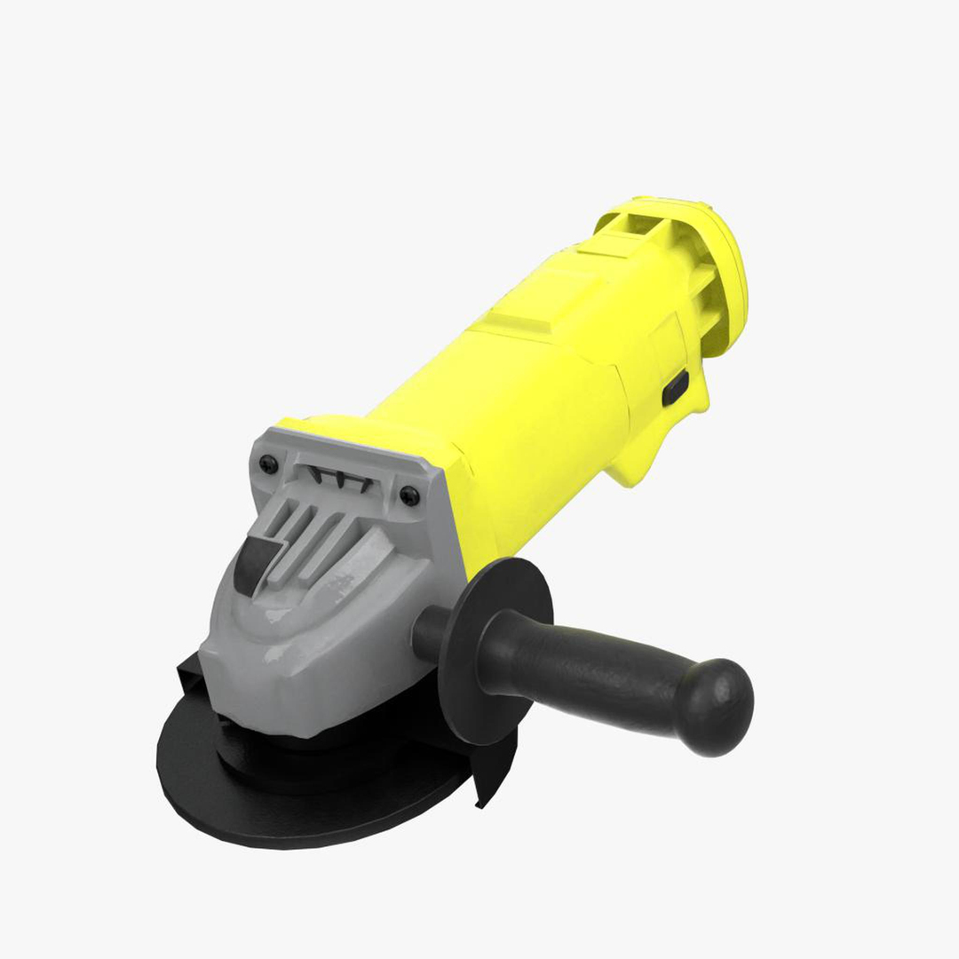 3d Model Angle Grinder