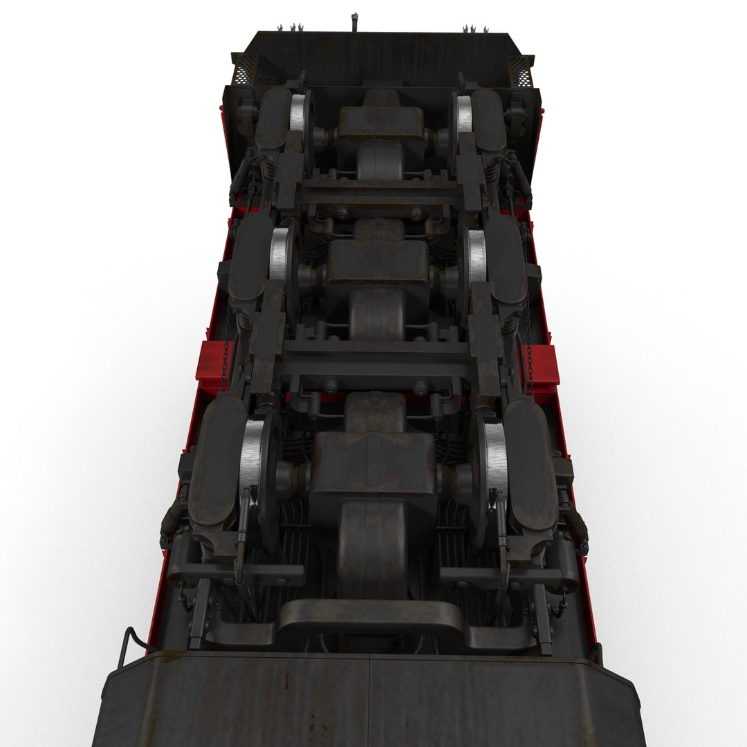 locomotive es40dc canadian pacific 3d model