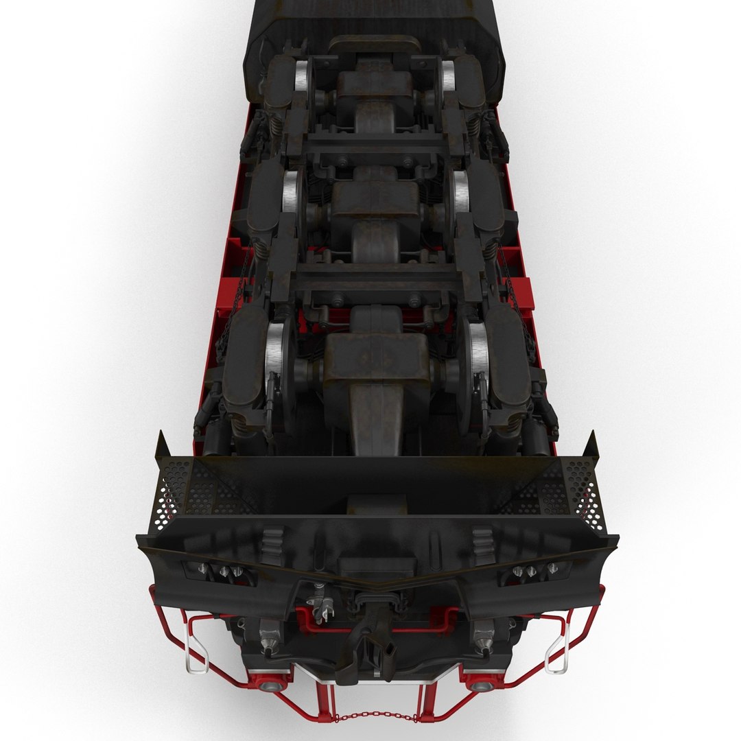 locomotive es40dc canadian pacific 3d model